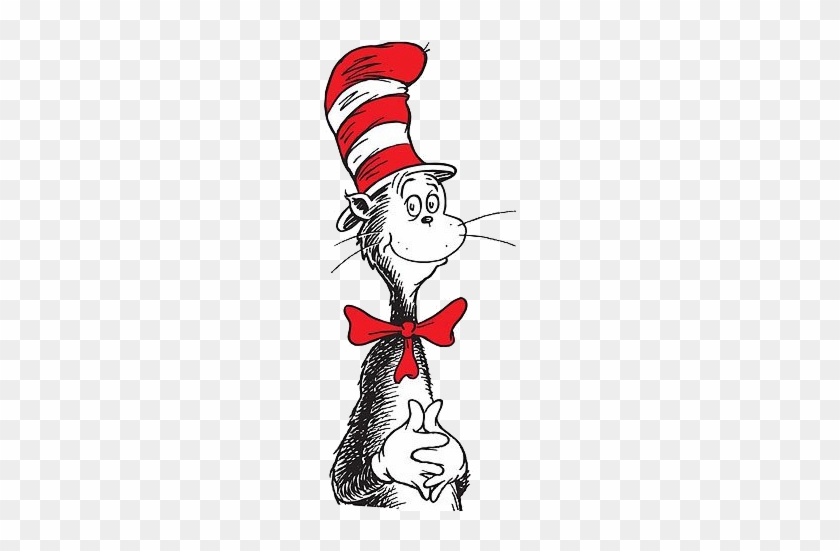Clip Art For Read Across America - Dr Seuss Cat In The Hat - Full Size ...