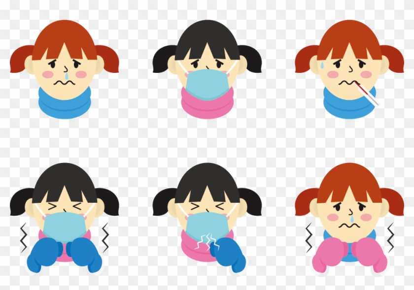 Child Adobe Illustrator Clip Art - 流感 卡通 - Full Size PNG Clipart Images ...