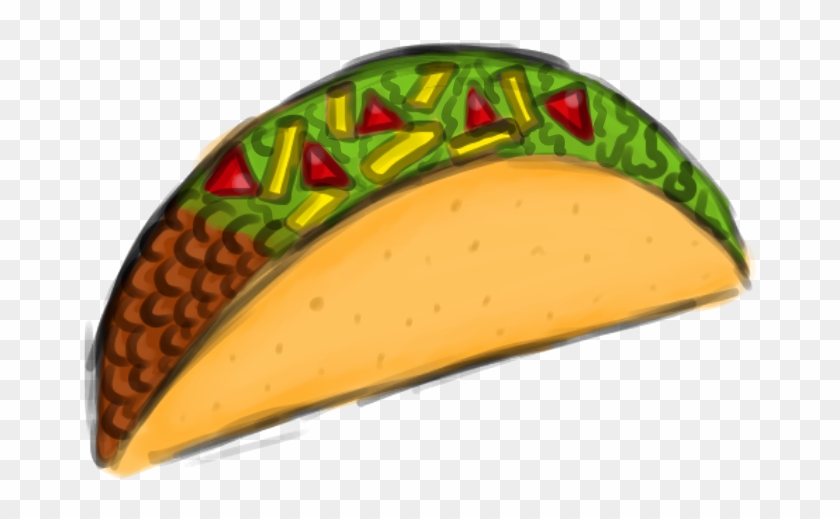 Taco Clipart Transparent Background - Taco - Full Size PNG Clipart ...