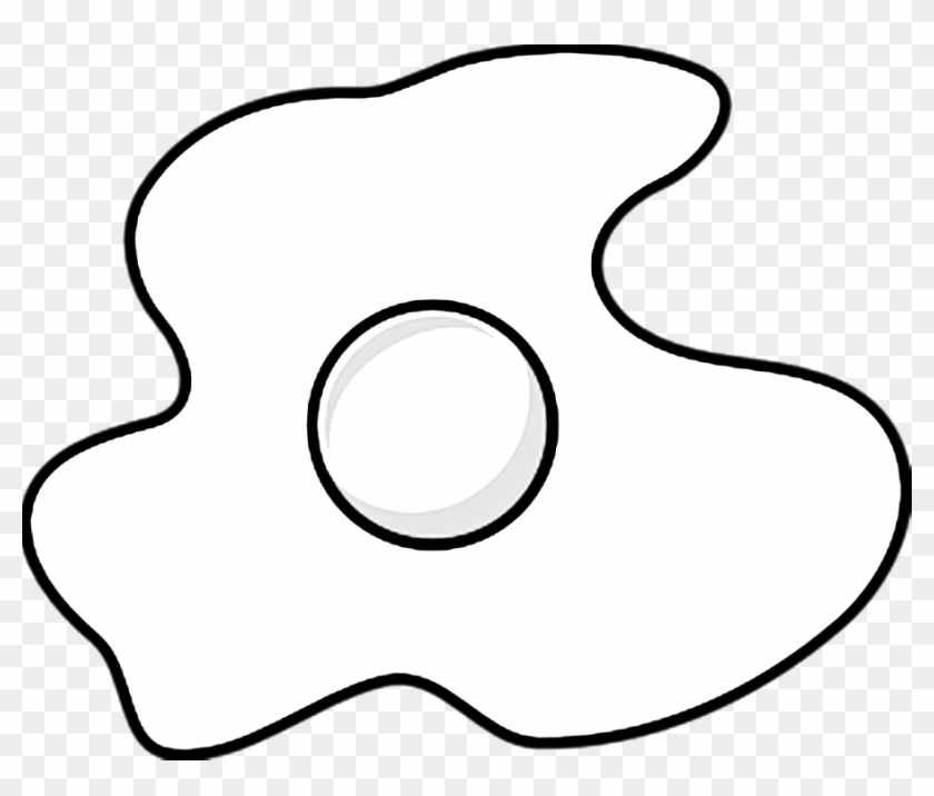 Fried Egg Coloring Page Vise Book Colouring Xanthochroi - Fried Egg ...