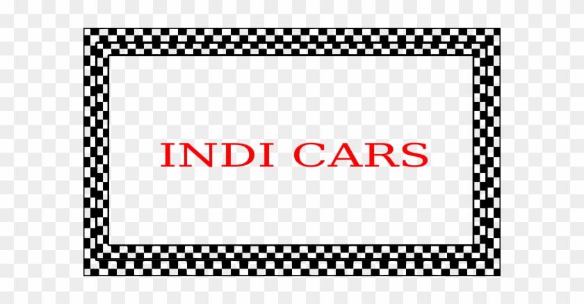 Black And White Checkered Border Clip Art - Cars 3 Background Png ...