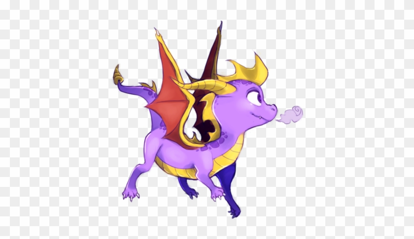 Happy Dragon Mascot - Spyro The Dragon Fan Art - Full Size PNG Clipart ...