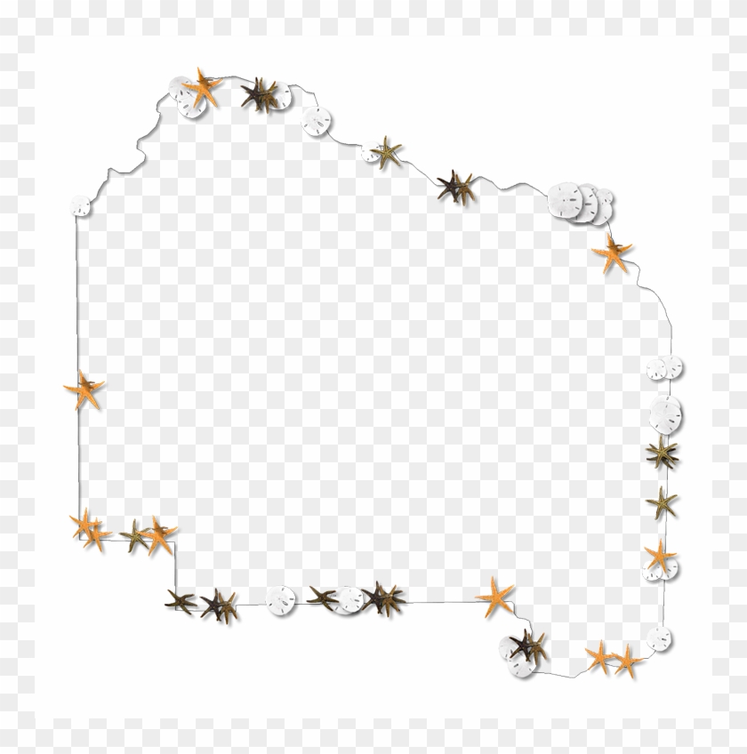 Alachua Fancy Frame Style Maps In 30 Styles - Nature Transparent Frames ...
