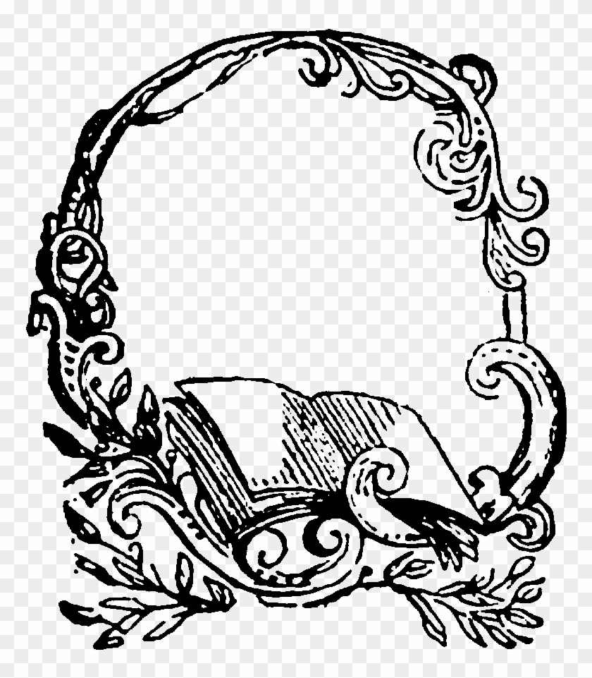 Digital Decorative Circle Frame Image Downloads - Decorative Border ...