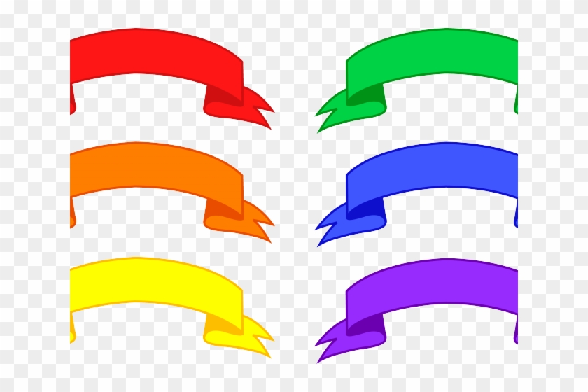 Ribbons Clipart Colored - Ribbons Clipart Colored - Free Transparent ...