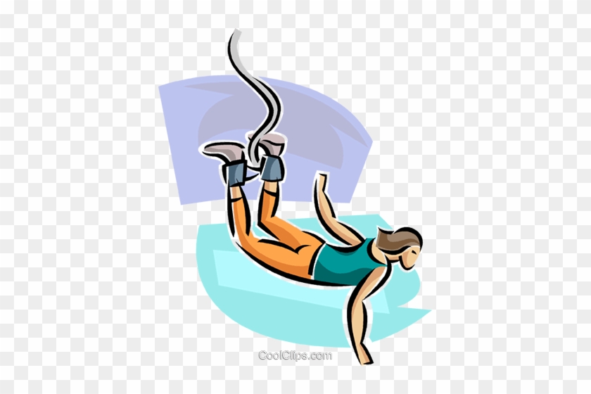 Bungee Jumper Royalty Free Vector Clip Art Illustration - Bungee Jumper ...