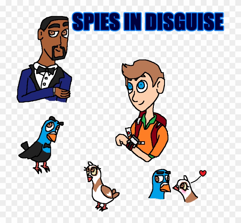 Spies In Disguise Doodles By Clawort-animations - Spies In Disguise ...