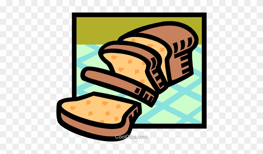 Loaf Of Bread Royalty Free Vector Clip Art Illustration - Loaf Of Bread ...