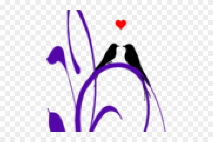 Love Birds Clipart Purple - Love Birds Clipart Purple - Free ...