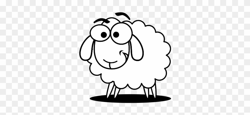 Sheep Outline - Sheep Outline - Full Size PNG Clipart Images Download