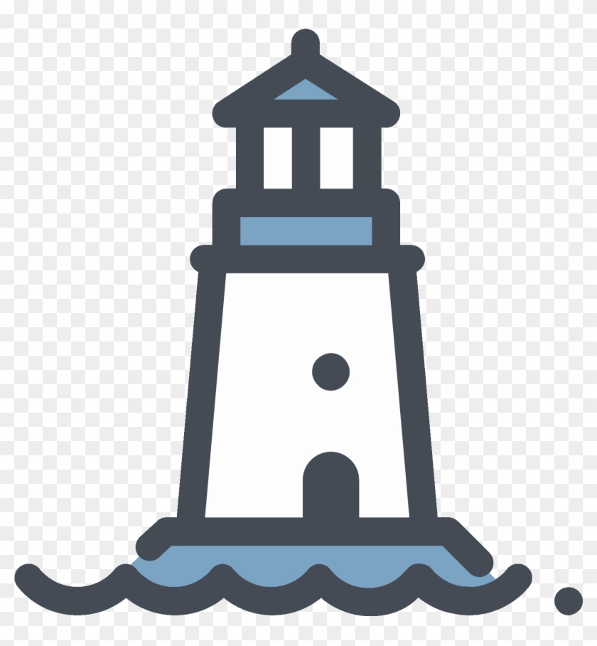 Transparent Lighthouse Rock Clipart - Transparent Lighthouse Rock ...