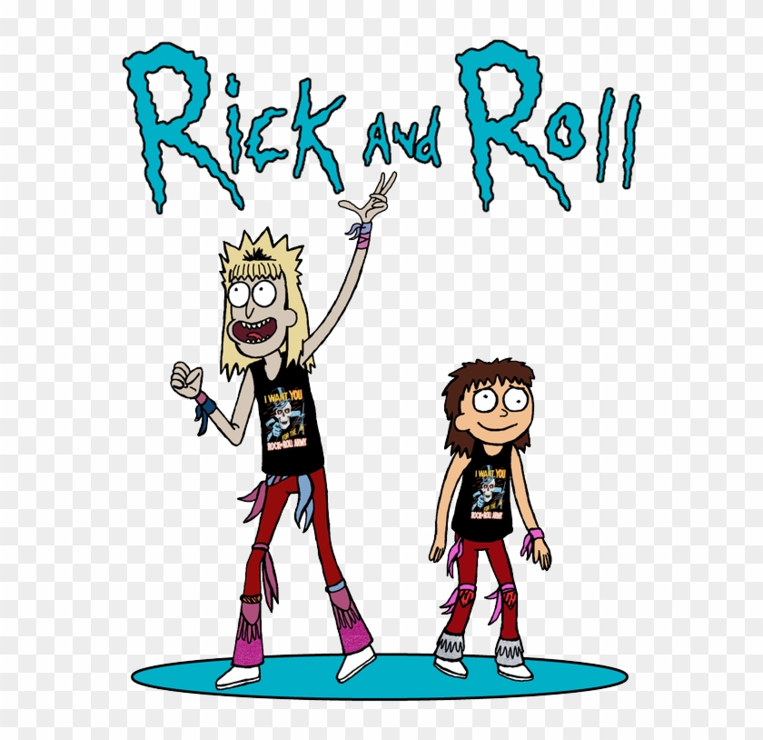 Rick And Morty As Classic Tag Team The Rock And Roll - Rick And Morty ...