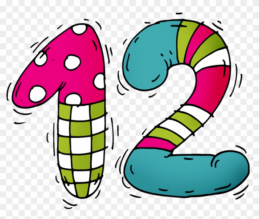 Number - 12-twelve - Number - 12-twelve - Full Size PNG Clipart Images ...