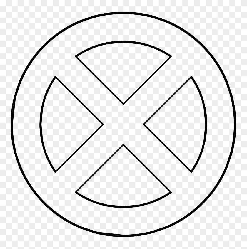 X Symbol From X-men Logo - X Symbol From X-men Logo - Full Size PNG ...