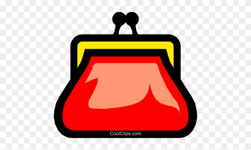 Symbol Of A Coin Purse Royalty Free Vector Clip Art - Symbol Of A Coin ...