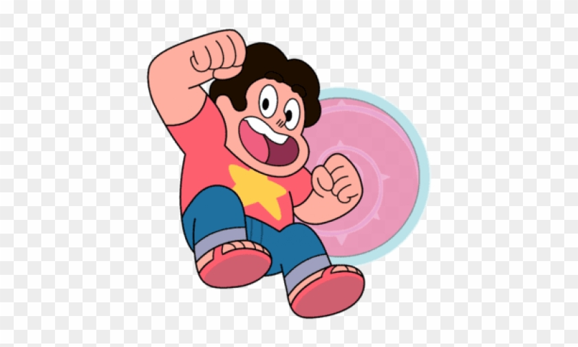 Free Png Download Steven Universe Holding Shield Clipart - Free Png ...