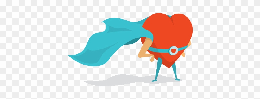 Superhero Heart - Superhero Heart - Full Size PNG Clipart Images Download