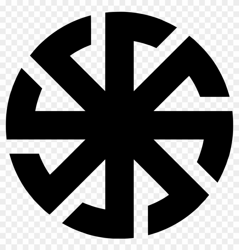 Swastika Kolovrat Or In Polish Kołowrót Represents - Swastika Kolovrat ...