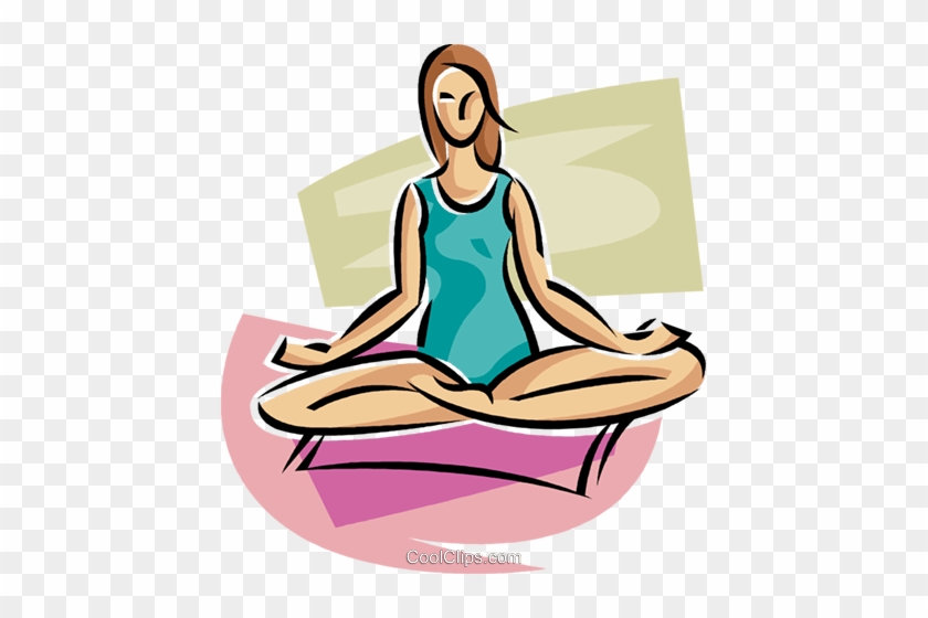Yoga Royalty Free Vector Clip Art Illustration - Yoga Royalty Free ...