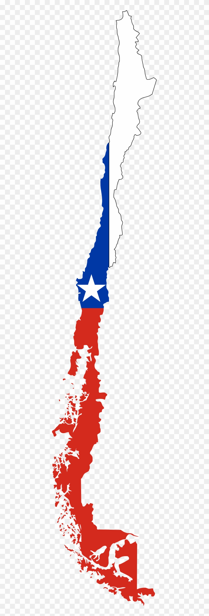 Chile Clipart Transparent - Chile Country With Flag - Full Size PNG ...