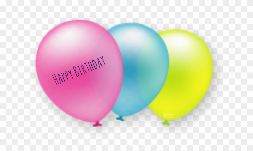 Birthday Party Balloon Clipart - Party Balloons Cute Png - Full Size ...