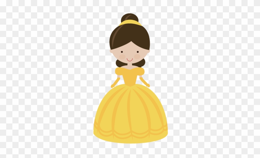 Princess Clipart Yellow - Fairy Tale Clipart Transparent Background ...