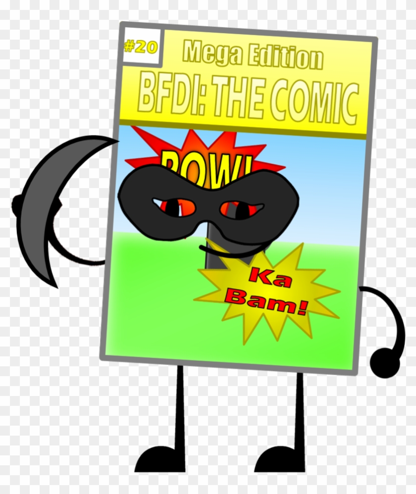 Object Mega Evolution - Bfdi Comic Book - Full Size PNG Clipart Images ...