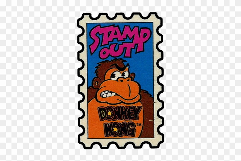 Artwork From 'donkey Kong' Stickers Released In The - Artwork From ...