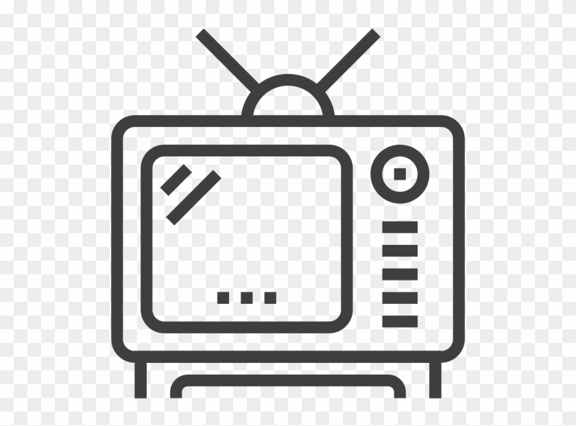 Television Outline - Television Outline - Full Size PNG Clipart Images ...
