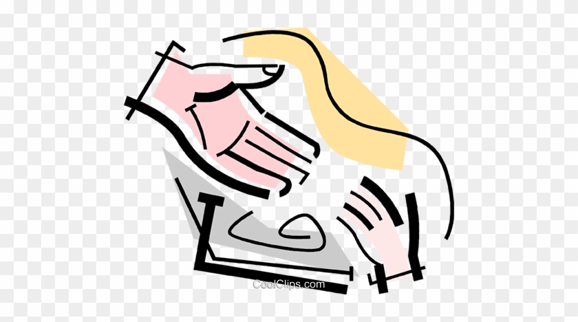 Hands Working Royalty Free Vector Clip Art Illustration - Hands Working ...