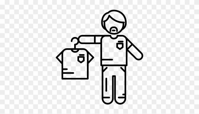 Salesman Working Vector - Salesman Working Vector - Full Size PNG ...