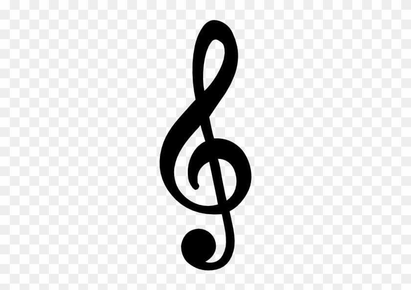 Treble Clef Vector - Treble Clef Vector - Free Transparent PNG Clipart ...