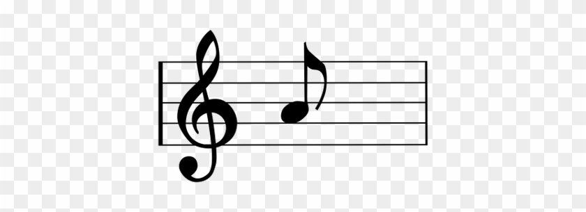 Treble Clef And Note - Treble Clef And Note - Free Transparent PNG ...