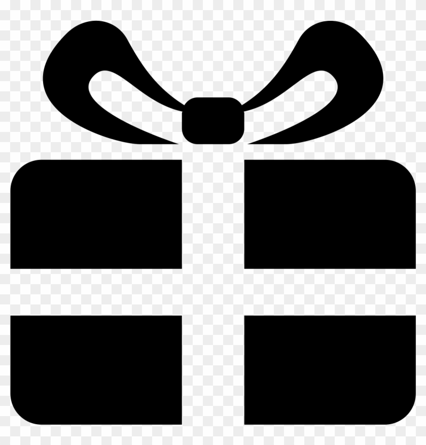 Black And White Christmas Present Clipart - Black And White Christmas ...