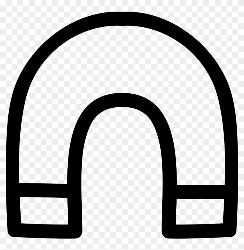 Outline Of A Magnet Clipart Craft Magnets Horseshoe - Outline Of A ...