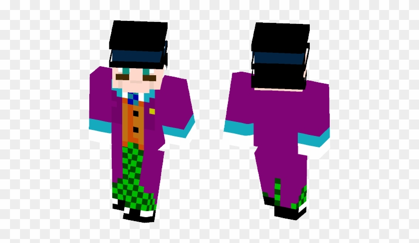 Willy Wonka - Skin Minecraft Alan Walker - Full Size PNG Clipart Images ...