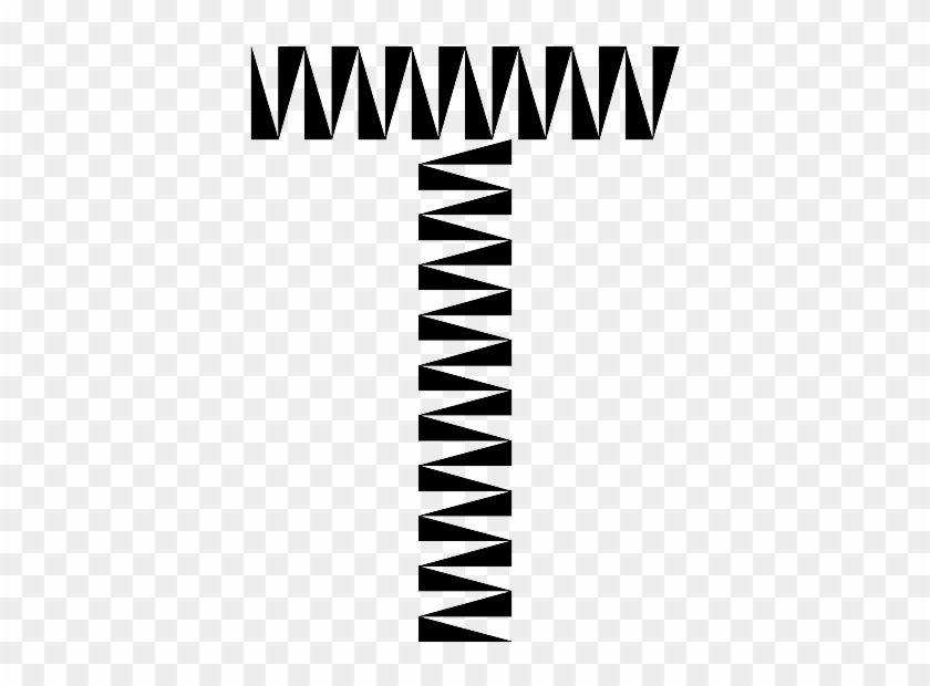 Zig Zag Font - Zig Zag Font - Free Transparent PNG Clipart Images Download