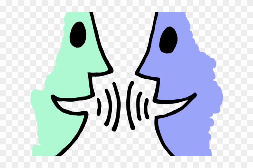 Silence Clipart Silent Letter - People Talking Clipart Png - Full Size ...