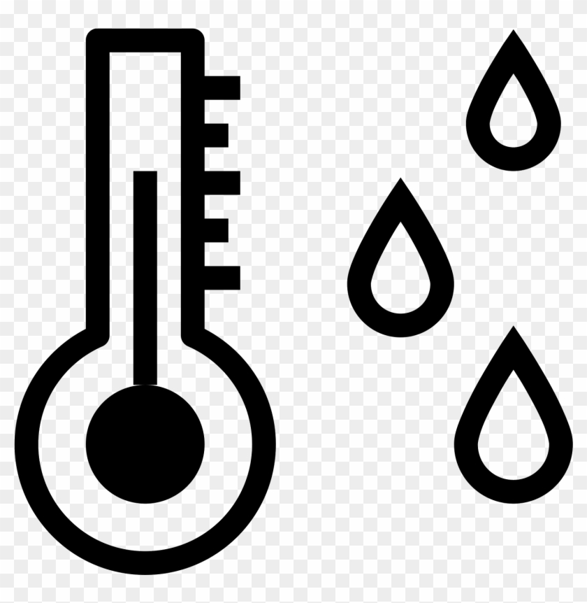 Dew Clipart Dew Point - Temperature And Humidity Icon - Full Size PNG ...