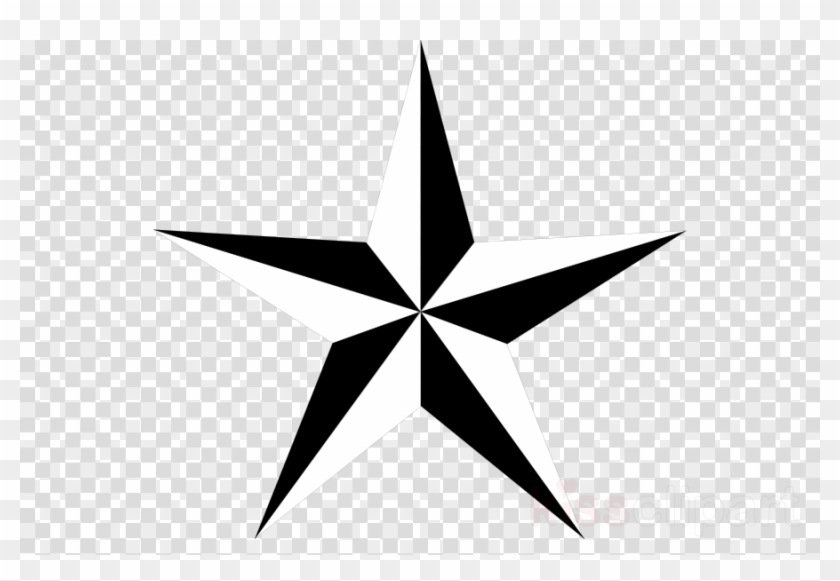 Nautical Stars Clipart Nautical Star Tattoo Clip Art - Transparent ...