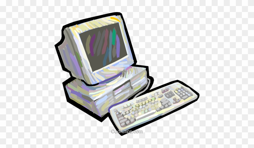 Computer Desktop Systems Royalty Free Vector Clip Art - Eye Shadow ...