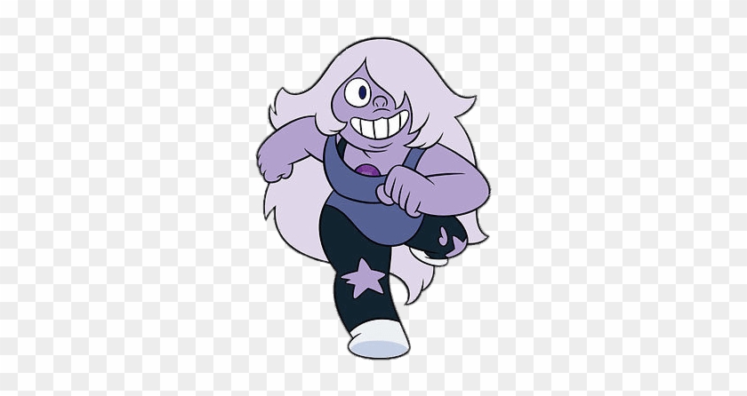 Amethyst Running - Steven Universe Amethyst - Free Transparent PNG ...