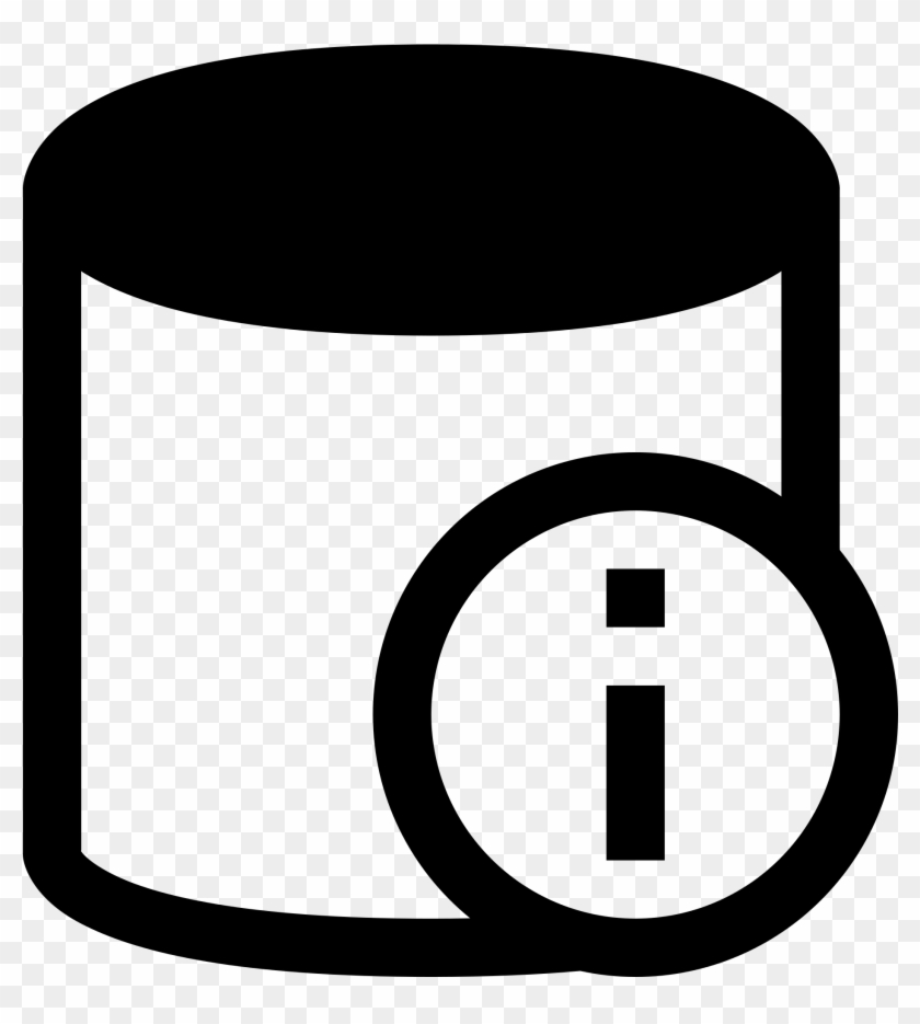 Open - Database With Lock Icon - Full Size PNG Clipart Images Download