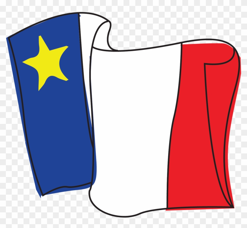 Acadian Flag Drawing - Acadiens Clipart - Free Transparent PNG Clipart ...
