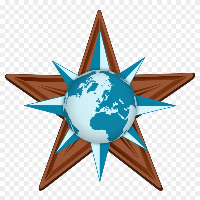 Barnstar Geography Compass Rose - Europe - Full Size PNG Clipart Images ...