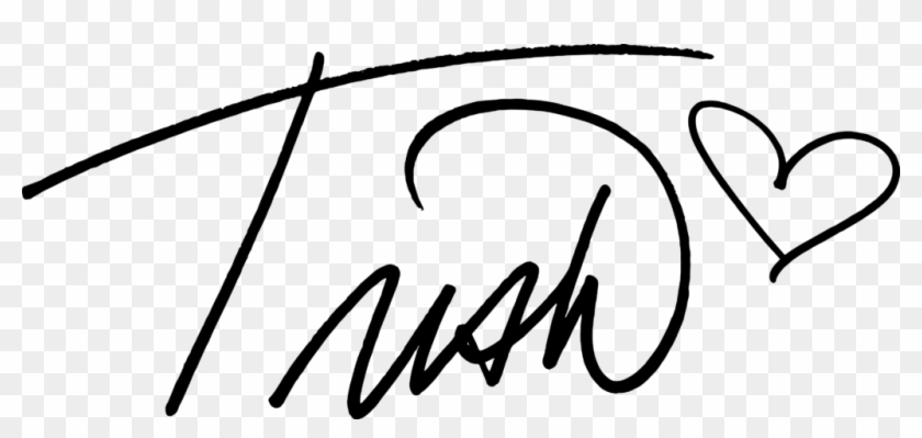 Trish Signature- Trishmckinnley - Calligraphy - Full Size PNG Clipart ...