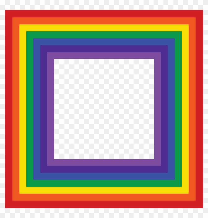 Rainbow Frame Clip Art Border - Rainbow Border Clip Art - Full Size PNG ...