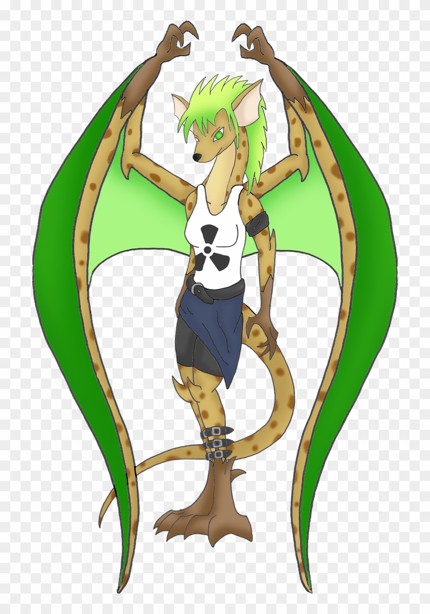 Midori Gargoyle By Crystal-rosewing - Cartoon - Full Size PNG Clipart ...