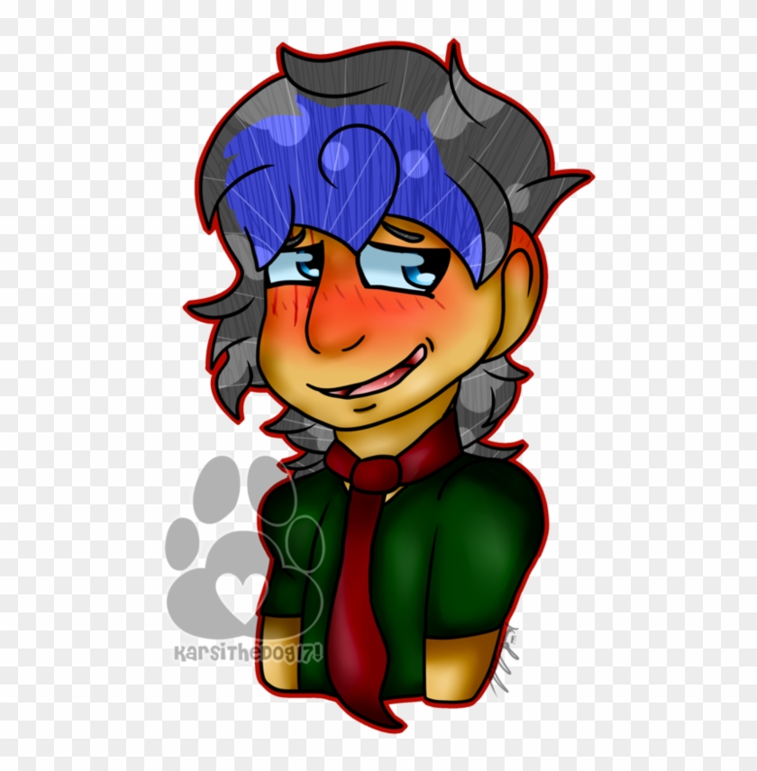 Free Library Blush Drawing Nervous Smile - Cartoon - Full Size PNG ...