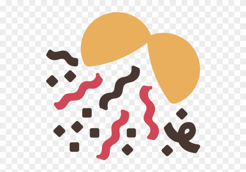 Confetti Clipart Ball - Emoji Celebration - Full Size PNG Clipart ...